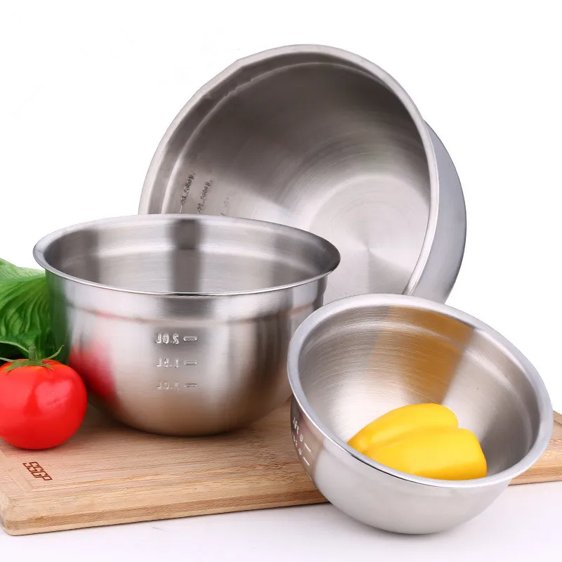 Kitchen Tools Stainless Steel Thickened Vegetable Basin Kitchen Food ...