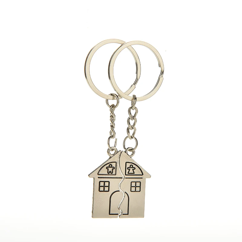 Romantic House Keychain 1 Pair Key Chains Personalized Souvenirs ...
