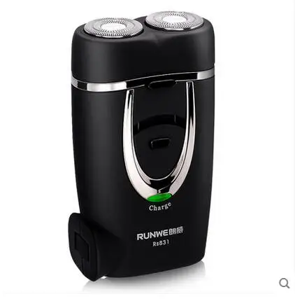 good 2 Heads Electric Rechargeable Reciprocate Man Shaver Triple Blade ...