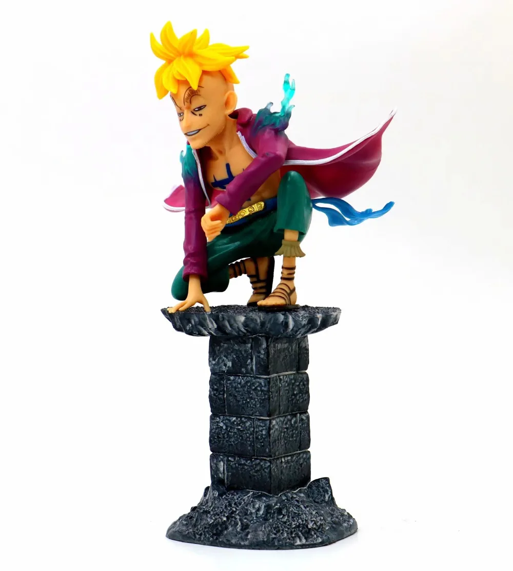 19cm One Piece Marco Kneeling Action figure toys collection doll ...