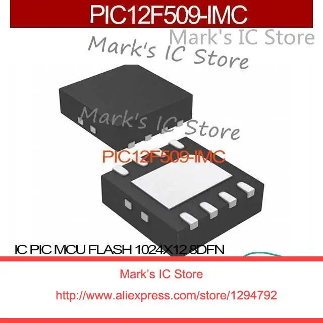 PIC12F509 IMC ic pic mcu 플래시 1024x12 8dfn PIC12F509 12F50 PIC12F50 ...