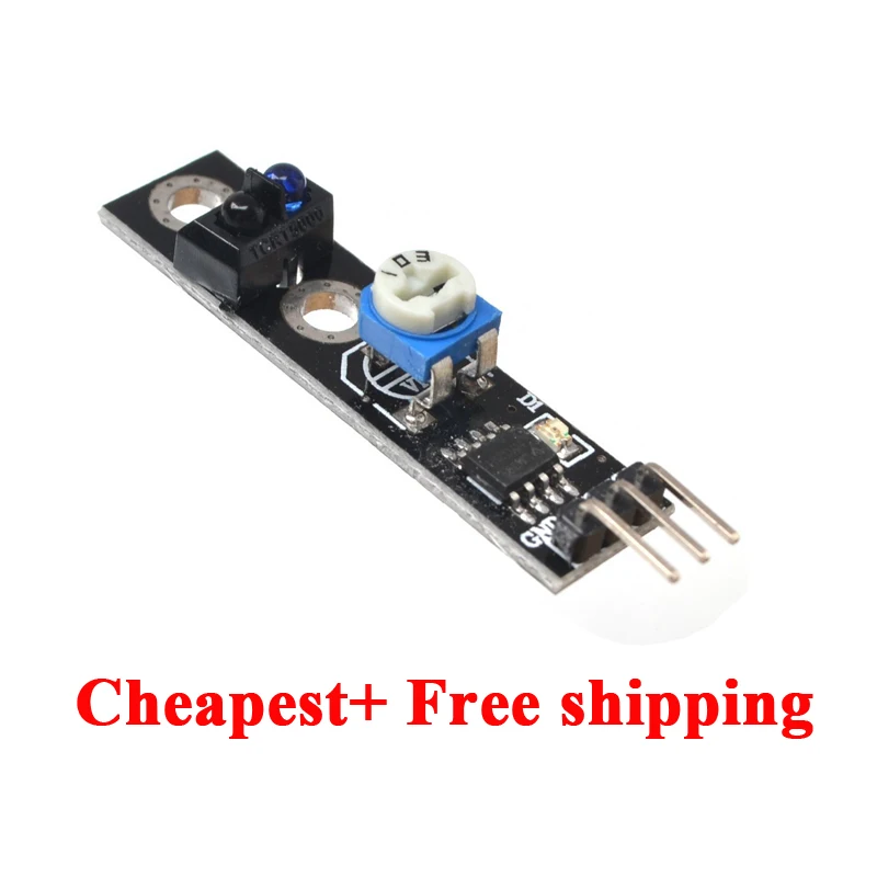 10pcs Ir Infrared Line Track Follower Sensor Tcrt5000 Obstacle Avoidanc For Arduino Avr Arm Pic 0658