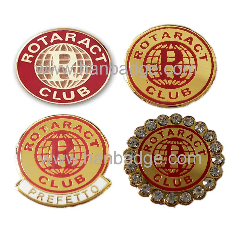 Rotaract-PIN-de-solapa-personalizado-para-Club-broche-de-esmalte-duro ...