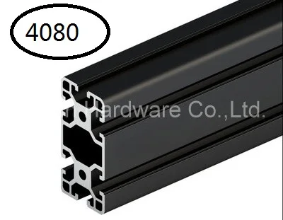 Black-Aluminum-Profile-Aluminum-Extrusion-Profile-4080-40-80-commonly ...