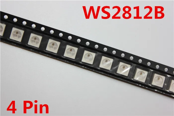 100pcs New Version Ws2812b 5050 Rgb Smd Ws2811 Ic Ws2812 For Strip ...
