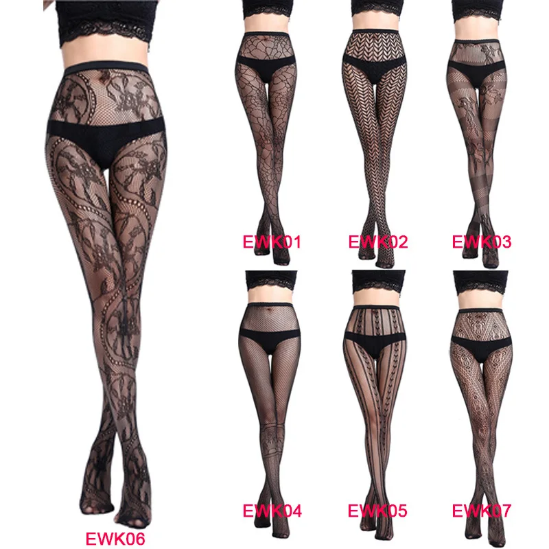 Black Elastic Magical Stockings Sexy Women Tights Skinny Legs Pantyhose