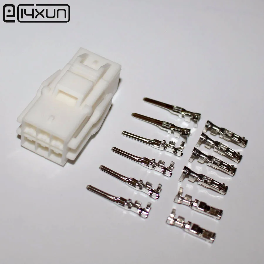 5sets HX45004 4.5mm YL 6P electrical car connector kits,AMP JST 6pin ...