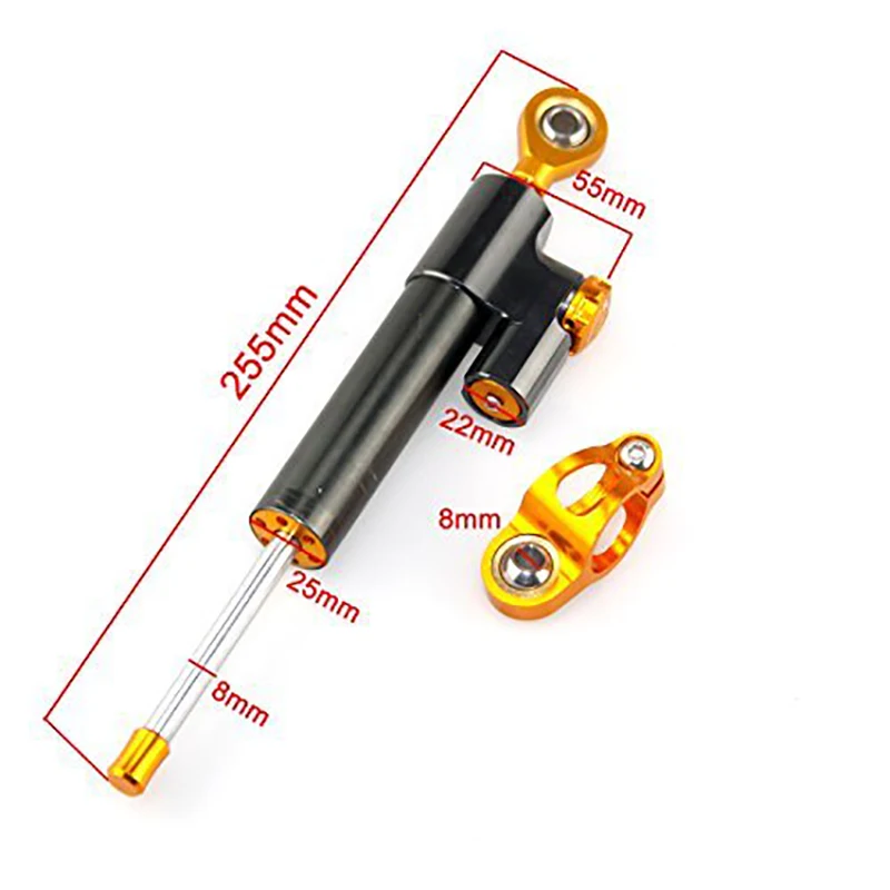 Stabilizer Linear CSC Steering Dampers Bar For Kawasaki Z800 Z900 For ...