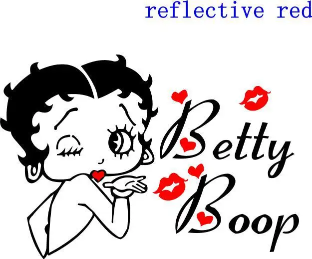 Betty Boop Vinyl Car Decals Decal Vinyl Sticker Reflective Silver On Alibaba