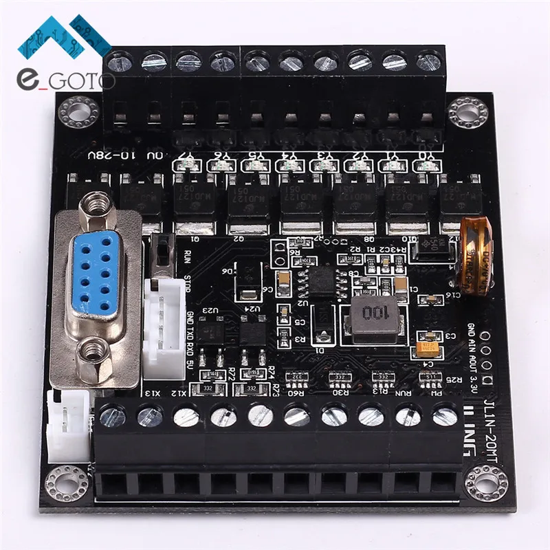 DC 10 28 V PLC JL1N 20MT 32 de alta velocidad ARM MCU controlador 12 ...