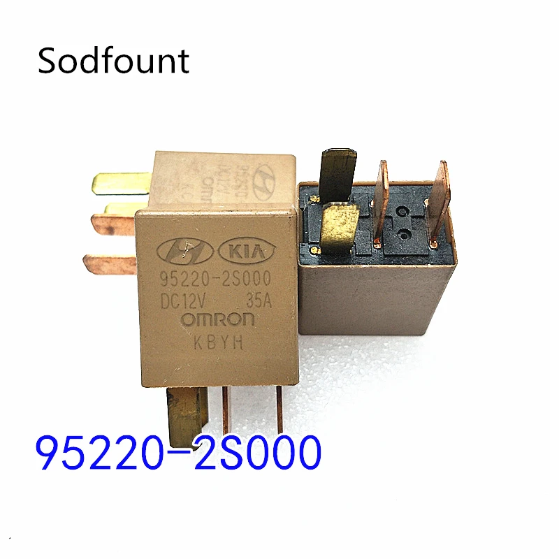 General Purpose Relays 1pcs 95220-2S000 DC12V New Genuine 4Pins Relay ...