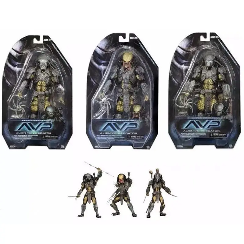 NECA PREDATOR SERIES 14 AVP ALIEN VS PREDATOR Scar/CHOPPER PREDATORS 7 ...