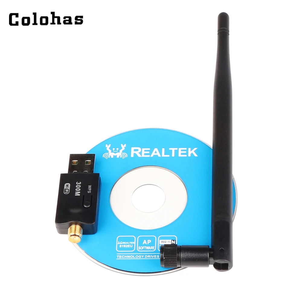 300Mbps Wireless Wifi Receiver & Transmitter USB 2.0 External Network ...