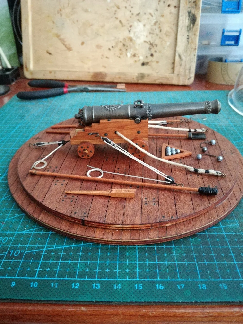 Scale-1-24-Classics-Russian-Ship-Cannon-Model-Building-kit-Resin-Gun ...