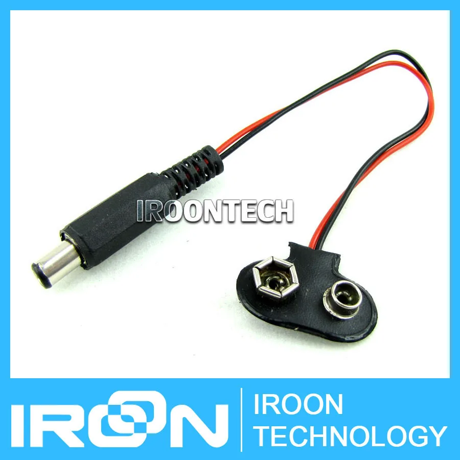 90 DC 9V Battery button power plug for Arduino Mega 2560 1280 UNO R3 ...
