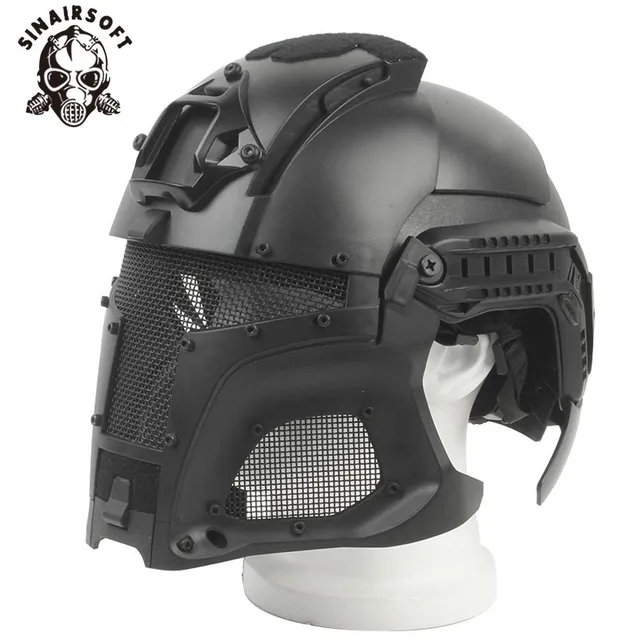 Military Ballistic Tactical Helmet Side Rail NVG Shroud Transfer Base ...