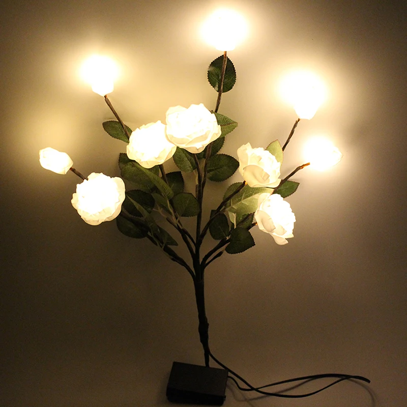10L Led Light Flowers Decoration Battery Operated Led Lights Artificial ...