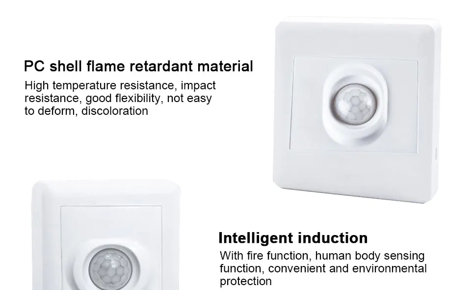 Infrared PIR Motion Sensor Light Control Switch SS-RTGY-86-2 | Makers ...