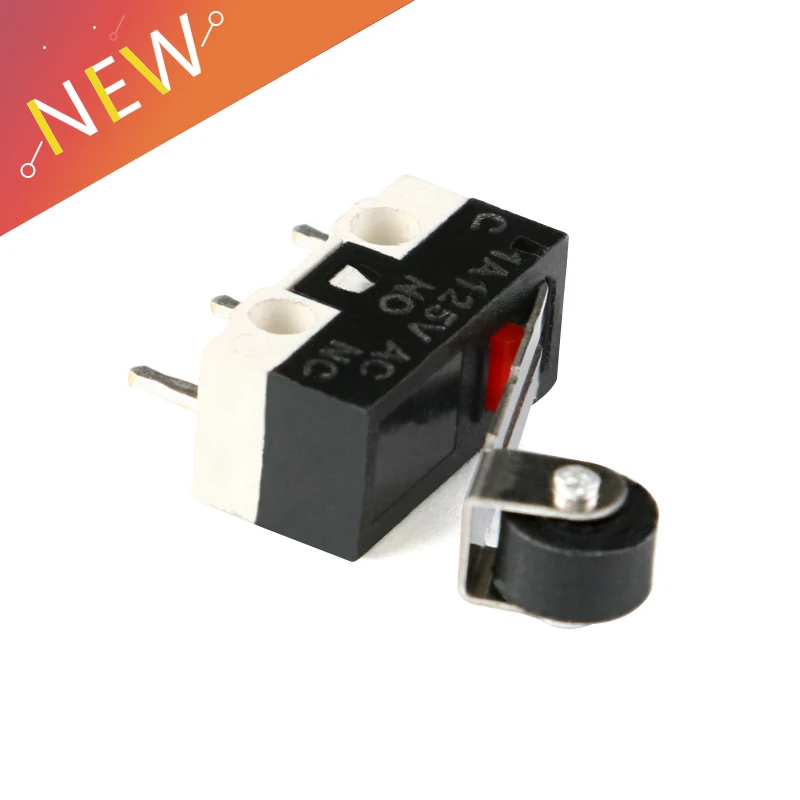 5-10pcs-Pitch-Micro-Limit-Switch-Miniature-Roller-Lever-Arm-SPDT-Sub ...