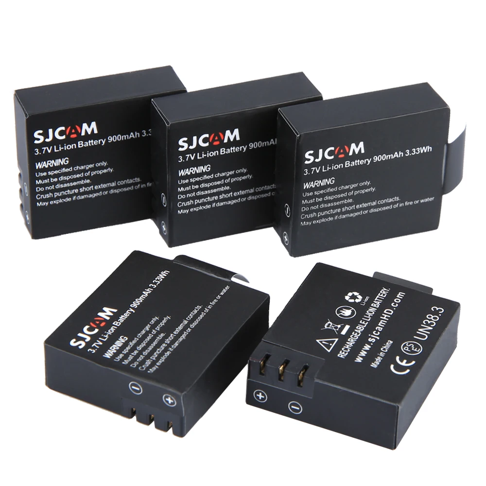 Original 5Pc/lot Bateries sjcam sj4000 battery sj6000 sj5000 for SJCAM ...