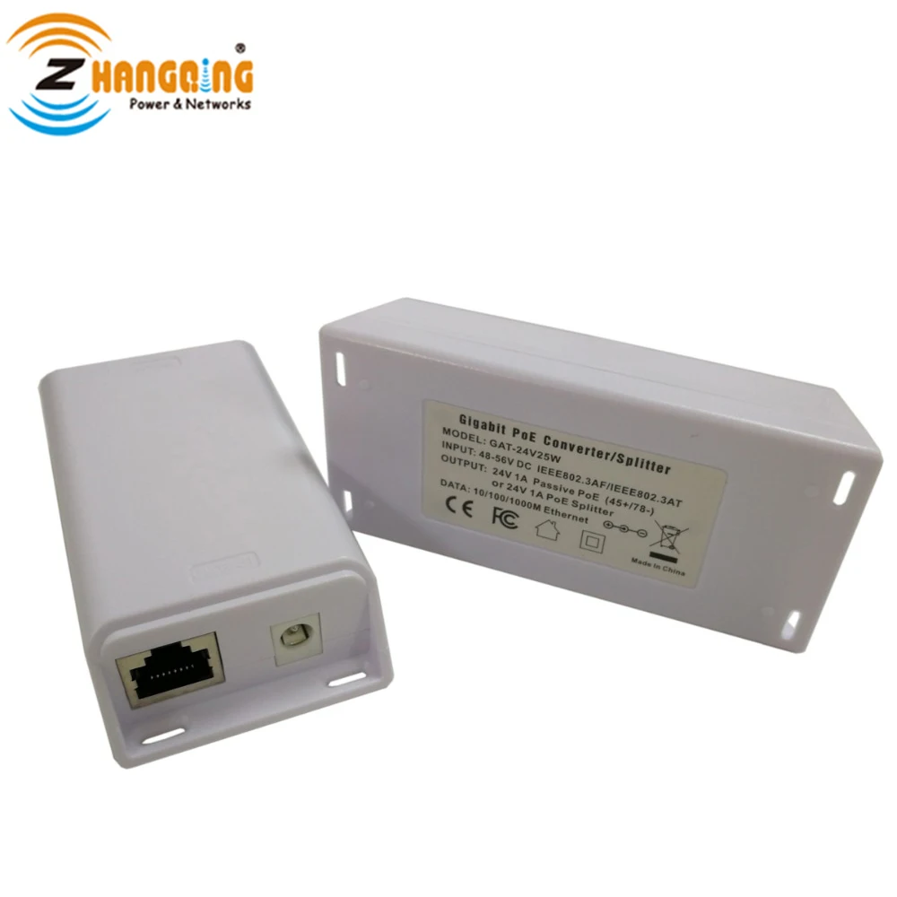 IEEE802-3at-Compatible-Gigabit-48V-to-24V-PoE-Converter-24V-25W-For ...