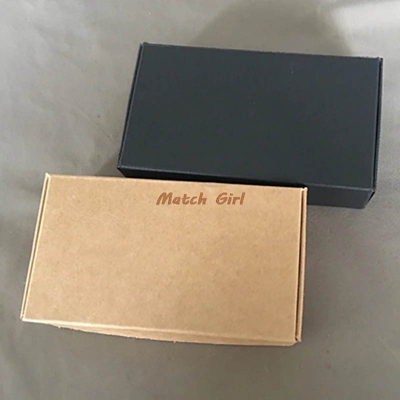 50pcs/lot-13.3*6.8*1.8cm Blank Brown Carton Kraft Box, Gift Packing ...