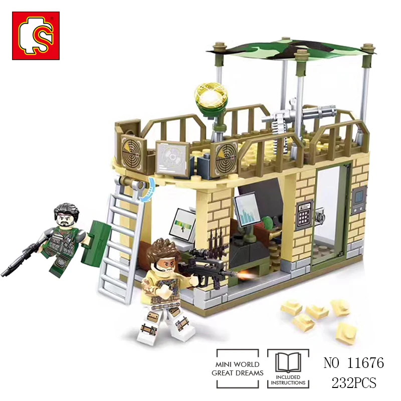Sembo Compatible legos City War Block Military Series Army Brick ...