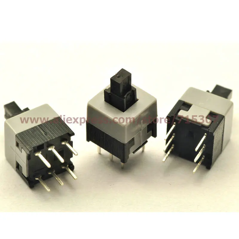 Phiscale 50pcs Double Row Non-locking Switch, 8.5*8.5mm 6pin - Switches ...