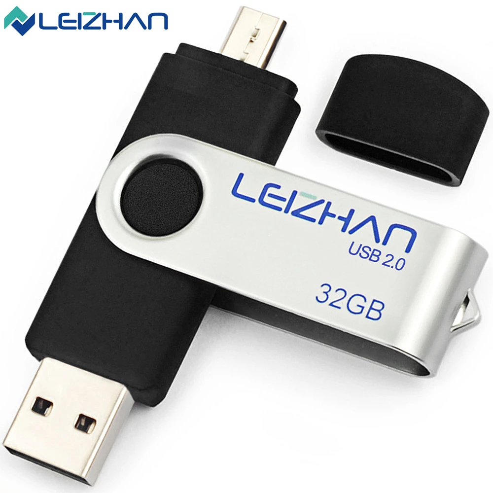LEIZHAN OTG USB Flash Drive Micro USB Smart Phone 4GB 8GB 16GB 32GB ...