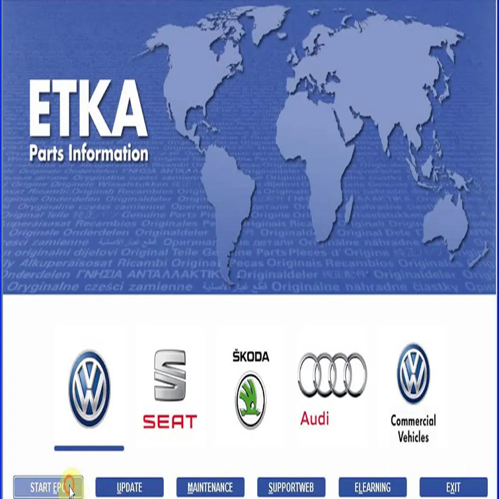 Vag etka 8.0 전자 부품 카탈로그 epc|electronic parts catalogue|parts ...