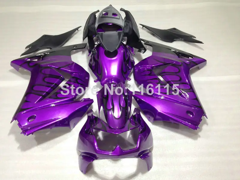 Kawasaki Ninja Purple And Black