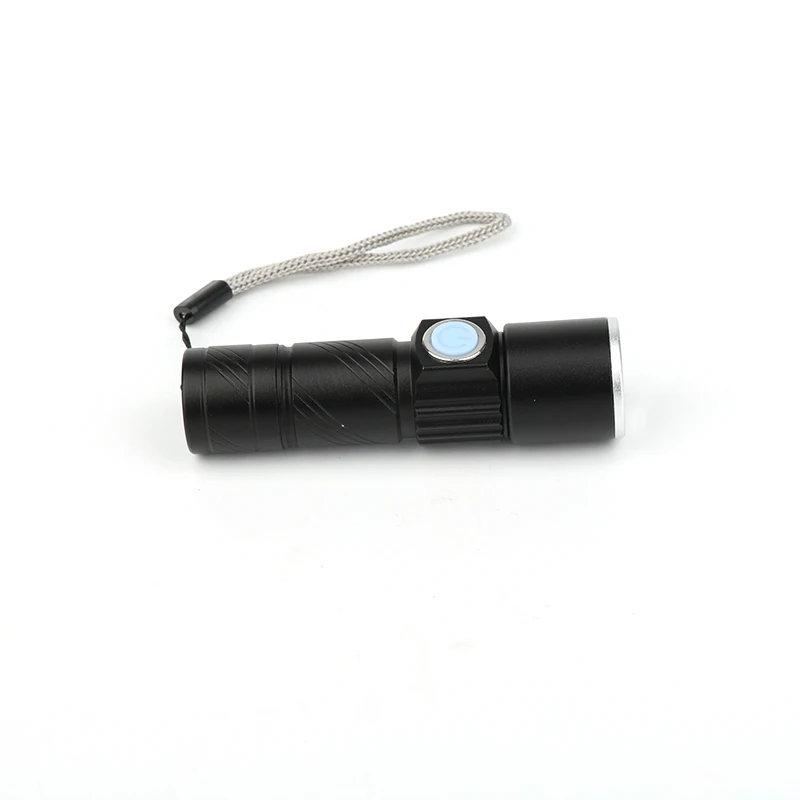 2pcs 2000LM USB Handy LED Torch Flash Light Pocket LED Rechargeable ...