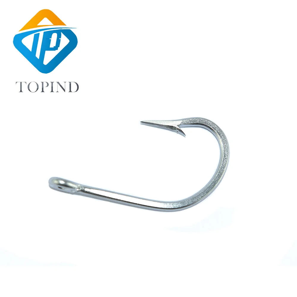 5pc 7731 Stainless Steel Fishing Hooks Super Large Sharp Strong Thick ...