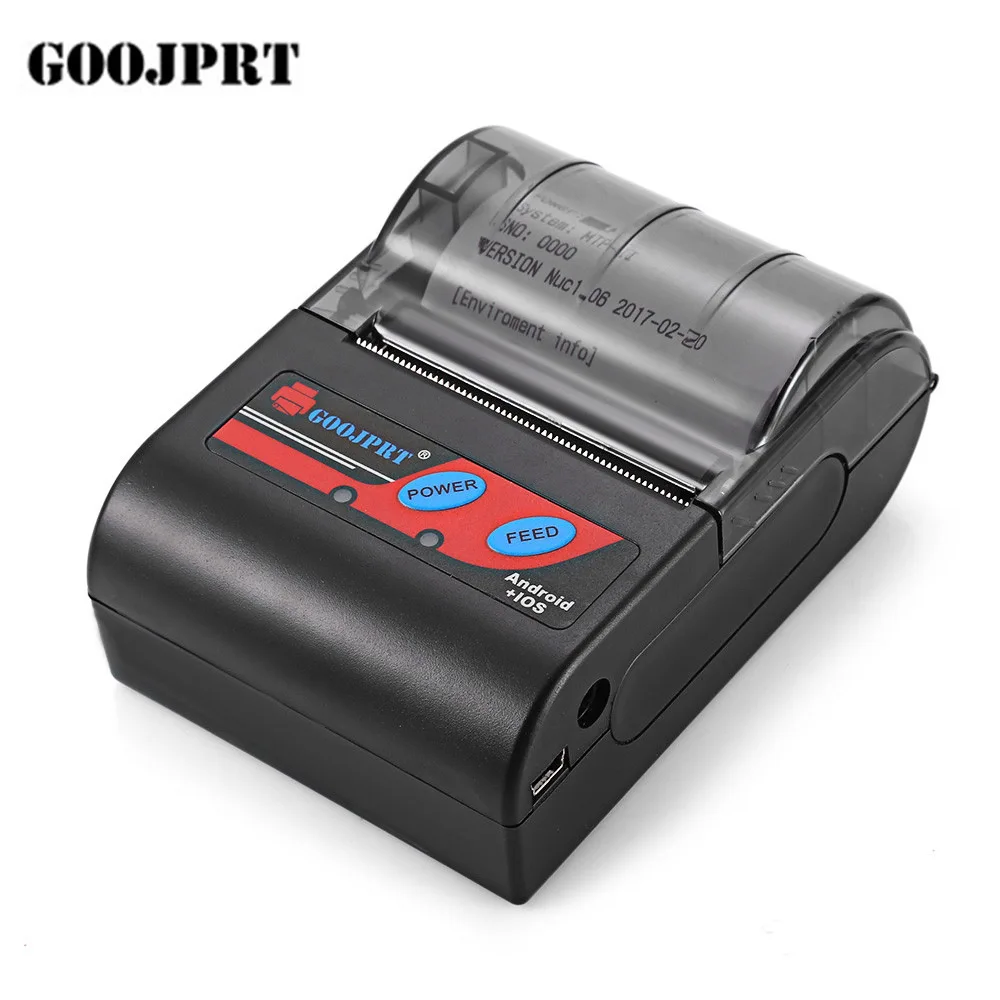 Aliexpress.com : Buy GOOJPRT MTP II 58mm Portablle Thermal Printer ...