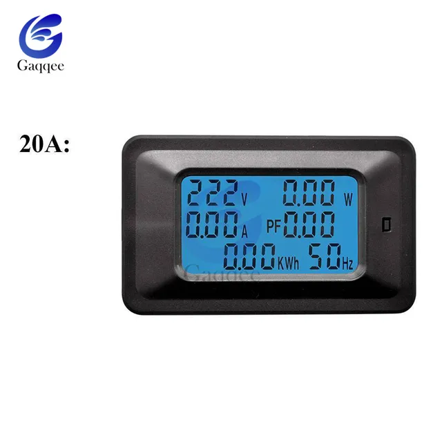 AC 5KW 85V~250V 220V Digital Voltage Meters indicator Power Energy ...
