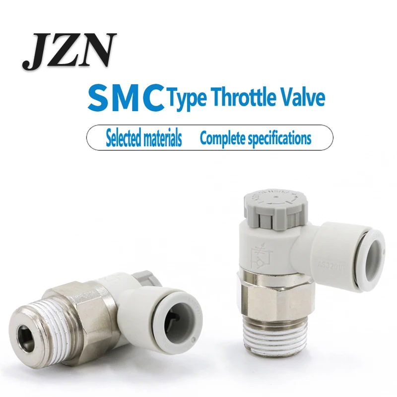 SMC type AS1201F gas pipe joint AS2201F06 throttle valve can be ...