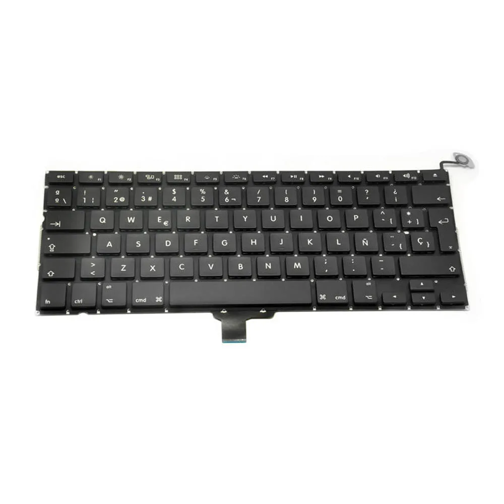 Brand New Keyboard For Apple Macbook Pro 13'' A1278 Keyboard SP Spanish ...