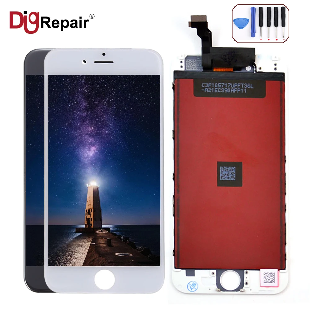 For iPhone 6 LCD For iPhone 6 Display Touch Screen Digitizer Replacment ...
