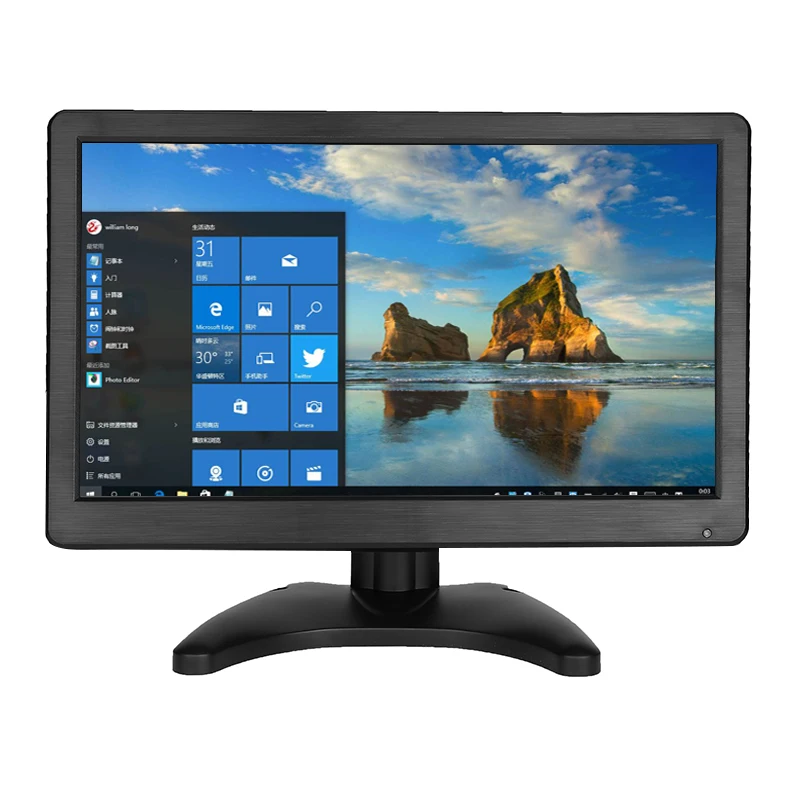 Wide-screen Pc Monitor 12 Inch -screen Hdmi Vga Usb Input - AliExpress