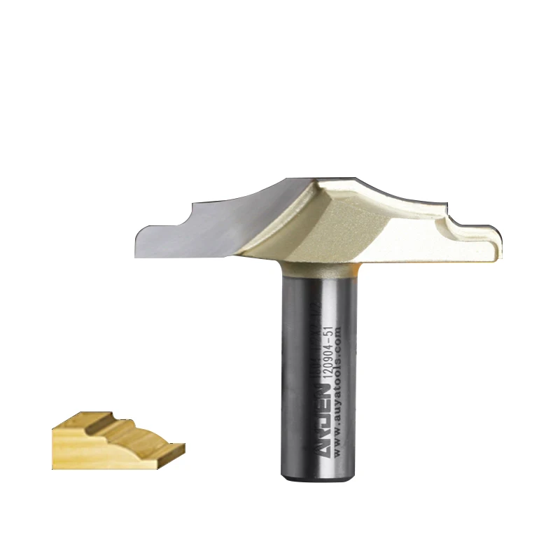 Woodworking Door Edge Arden Router Bit - 1/2*1 -7/16 X 36.55 Mm " Shank ...