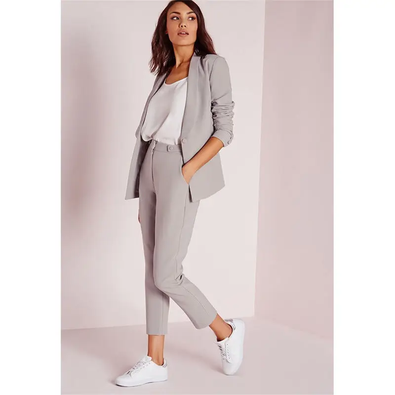 Office Lady Suit Lady Uniform Business Nine Minutes Of Pants Suits For