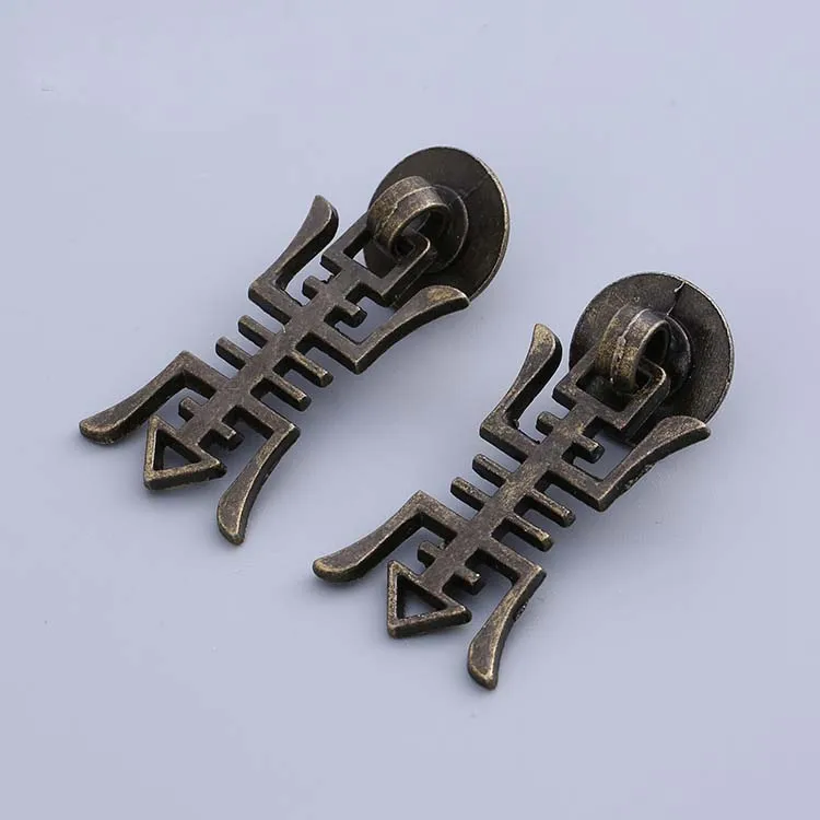 10pcs/lot Chinese Character Antique Bronze Drop Pendant Knobs Pulls ...