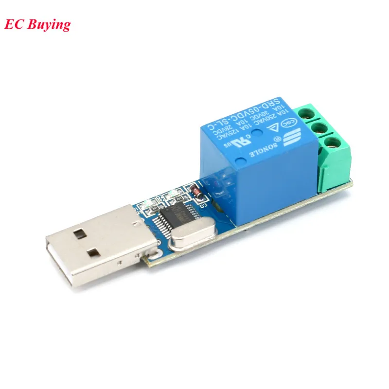 LCUS-1 type USB Relay Module Electronic Converter PCB USB Intelligent ...