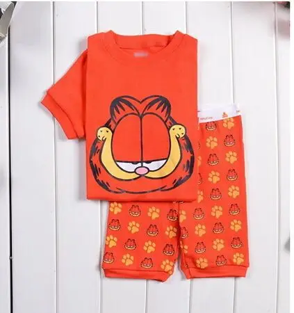 New Garfield design 100% Cotton Children's wear,Baby short sleeve ...