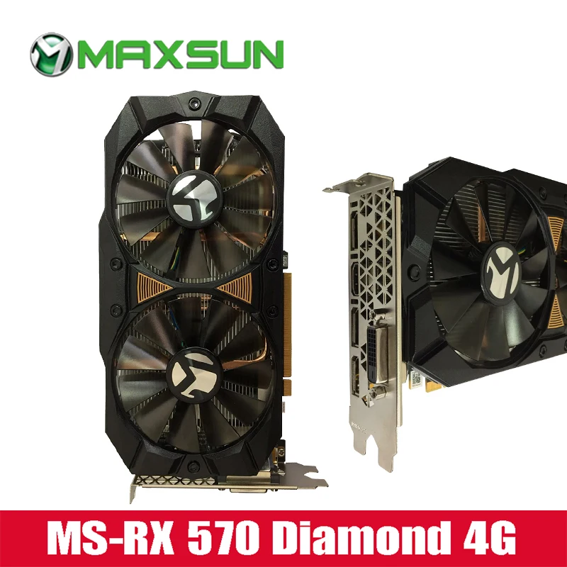 Source Original Card Rx 570 4Gb Amd Rx 570 470 480 8Gb