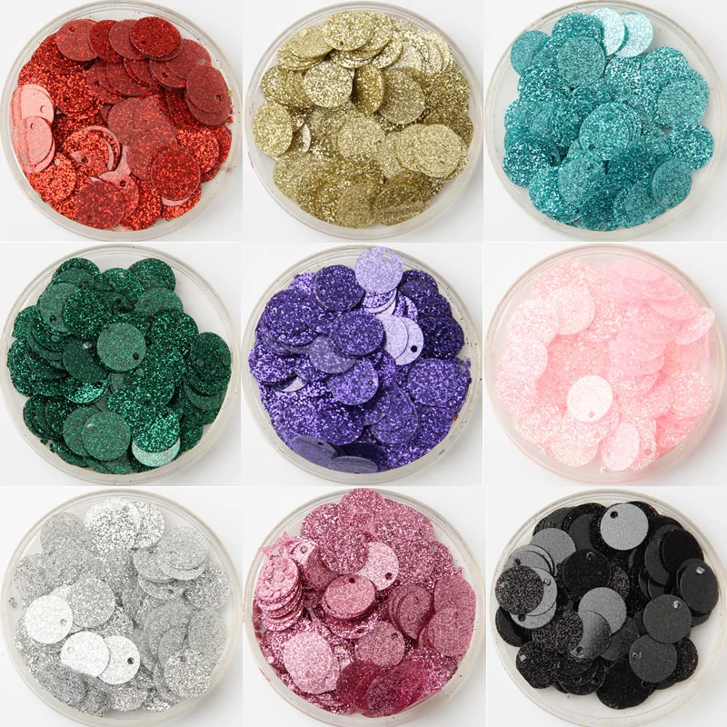 10mm Flat-round-sequins Pvc Loose Sequins Paillettes Diy Handcrafts ...