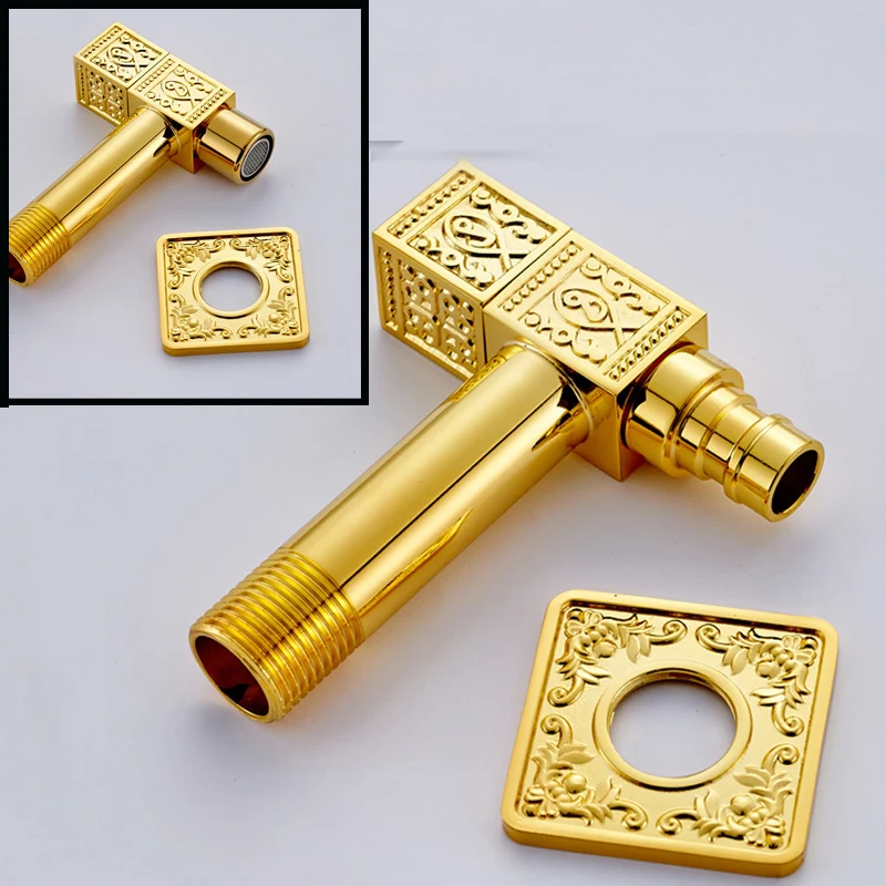 Free Shipping High end Washing Machines Water Taps Single Handle Wall ...