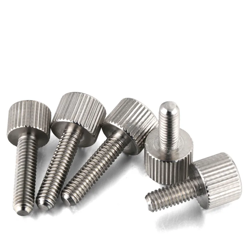 6mm -Vis à molette M3 en acier au carbone, 5 pièces, molletonnage, à ...