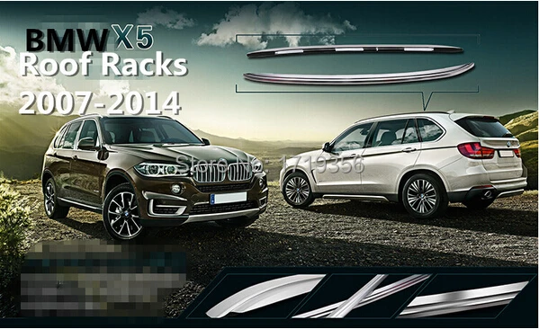 For BMW X5 E70 2007 2017 Roof Rack Rails Bar Luggage Carrier Bars top ...