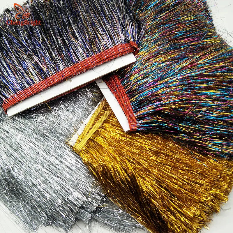 CHENGBRIGHT adorno de flecos para vestido latino, accesorios de ropa de ...